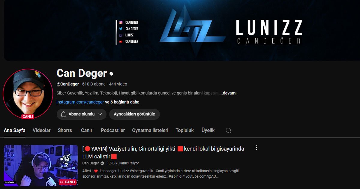 Can Değer | Lunizz